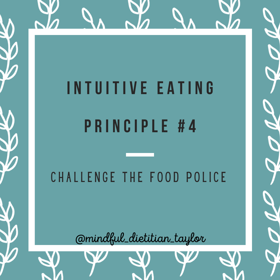 IE Principle #4: Challenge the Food Police — Lifelong Wellness Goals