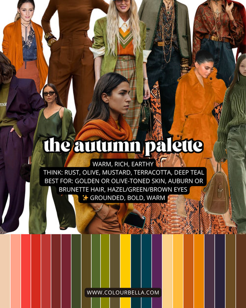 Autumn Colour Palette: Rich, Warm & Earthy — Colourbella