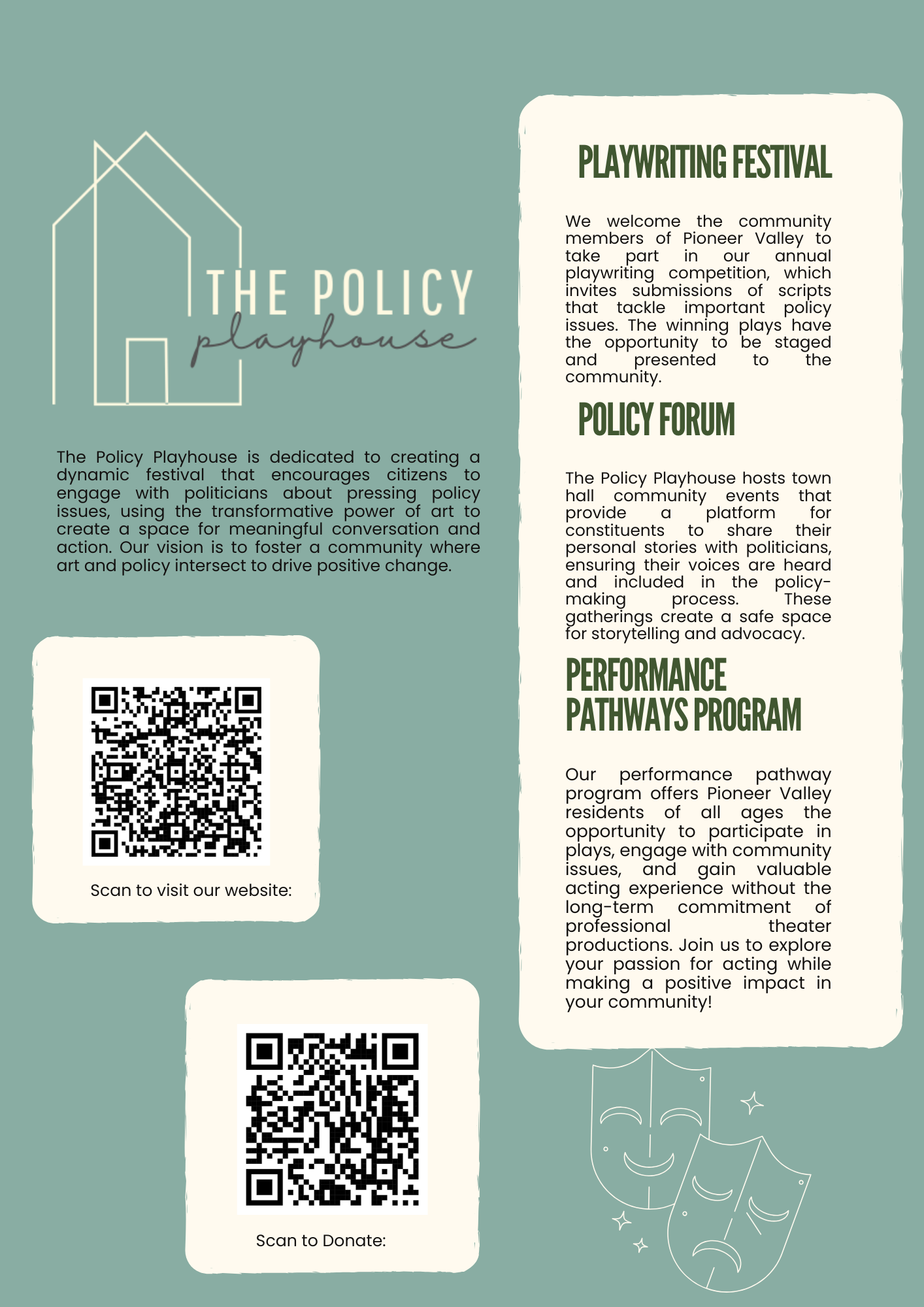 Call for Submissions: The Policy Playhouse 2025 Arts Festival — Northampton Arts Council