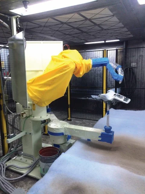 Automated Robotic Spray System — Robotic Technical Support Services