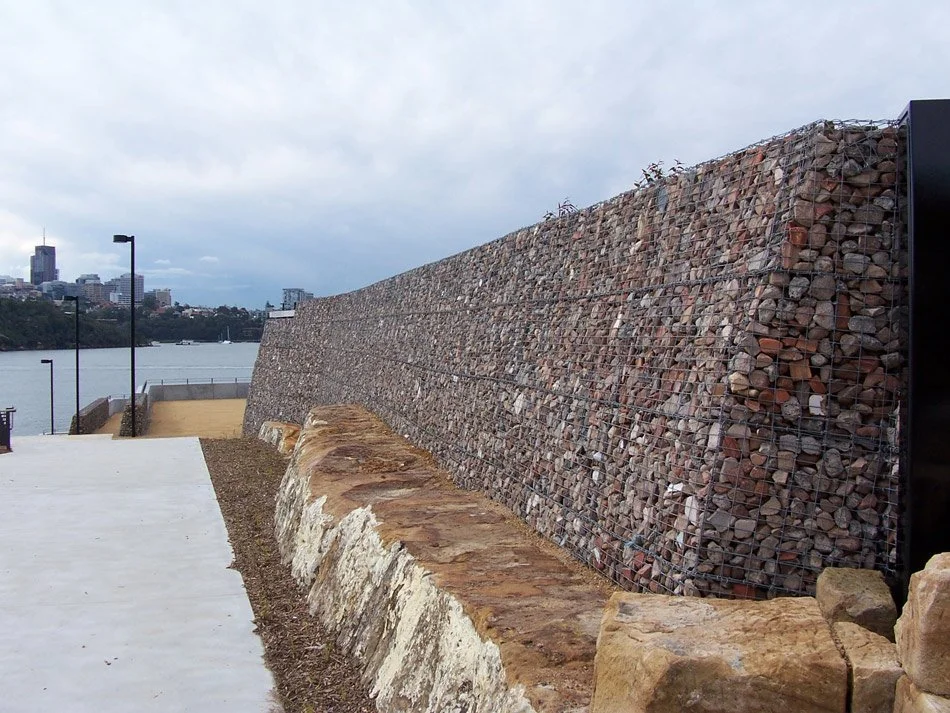 Ballast Point - Gabion Walls — Collective Civil NSW