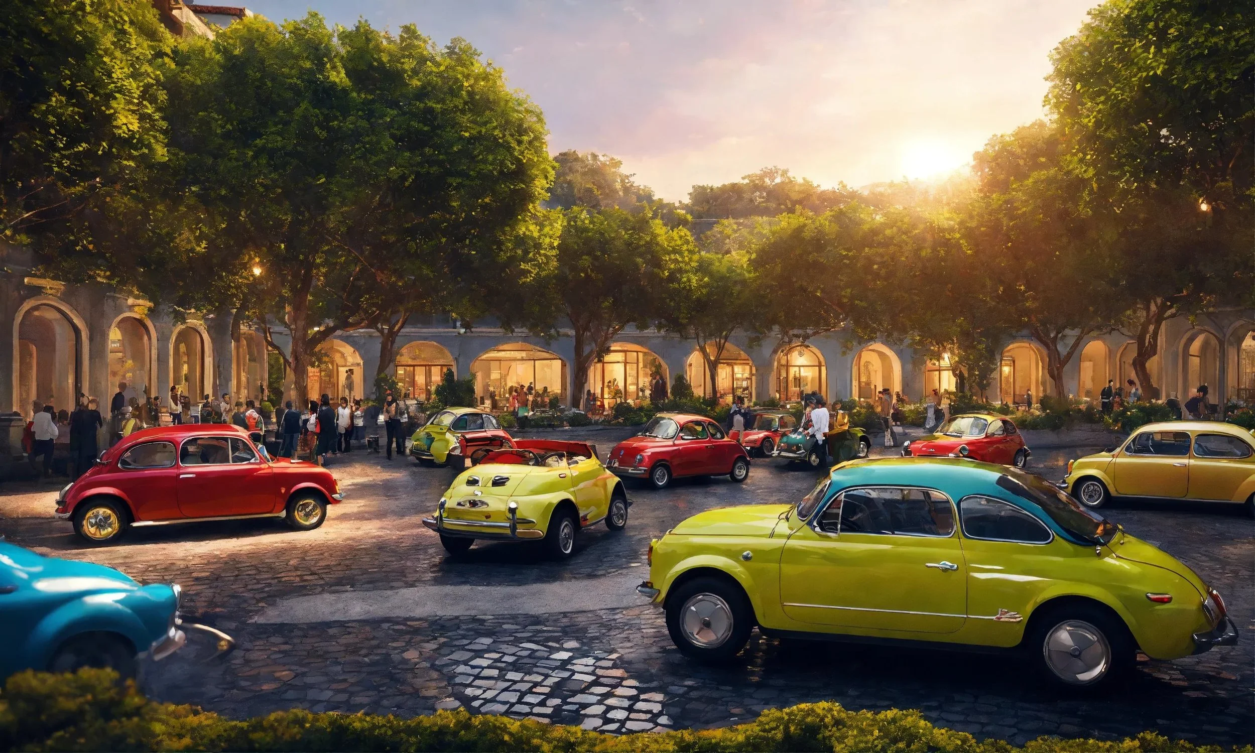Meen Motors - AI-Powered Retro-Themed Electric Car Company
