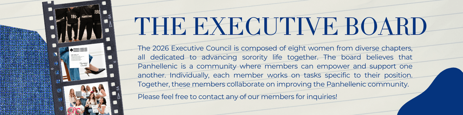 The Executive Board — Cincinnati Panhellenic Sororities