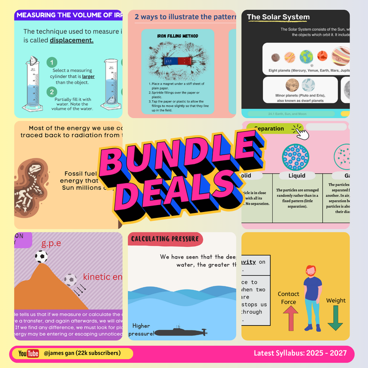James Gan - A Level & IGCSE Computer Science, IGCSE Physics Slides