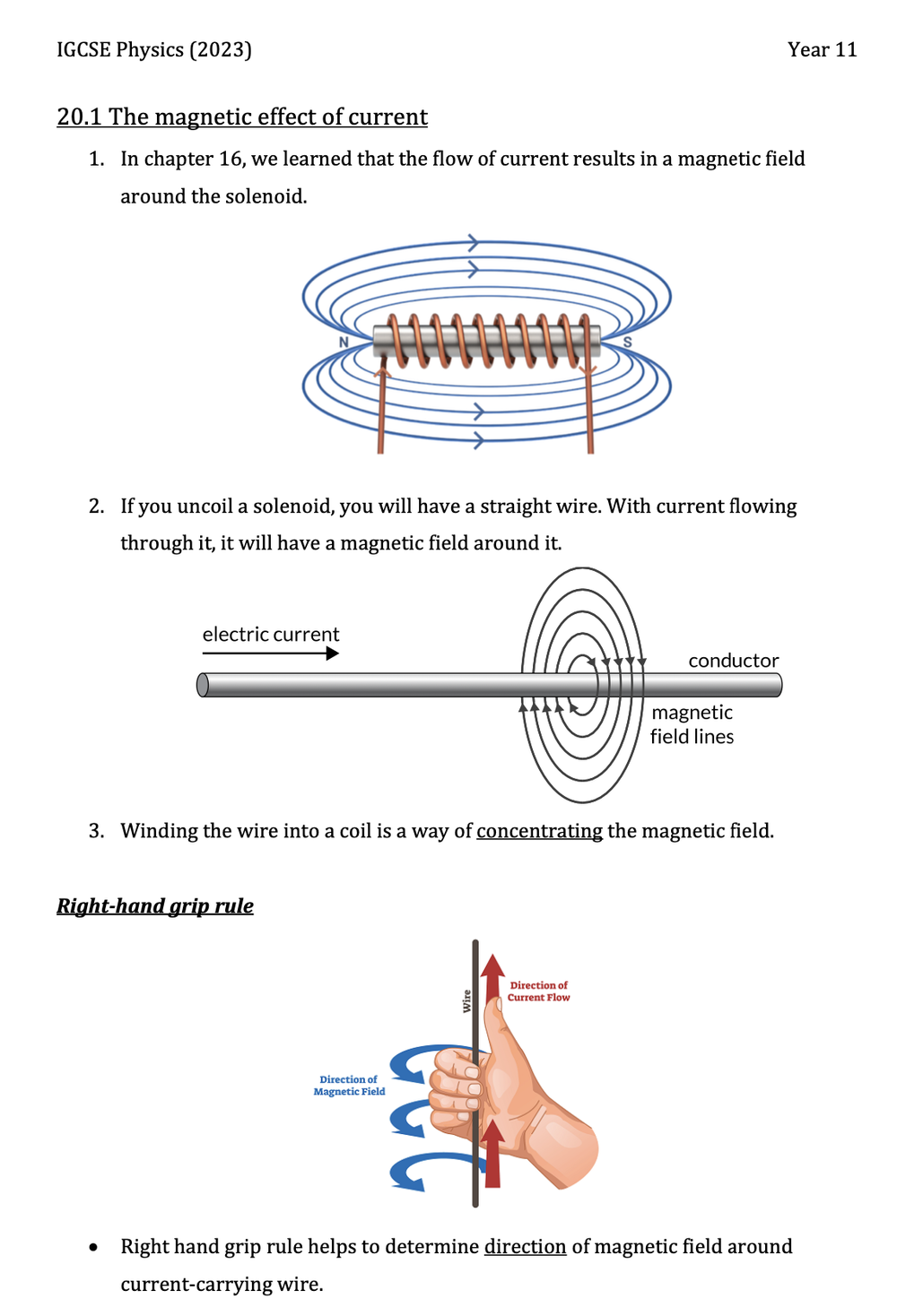 IGCSE Physics 0625 Slides (2023-2025) — James Gan