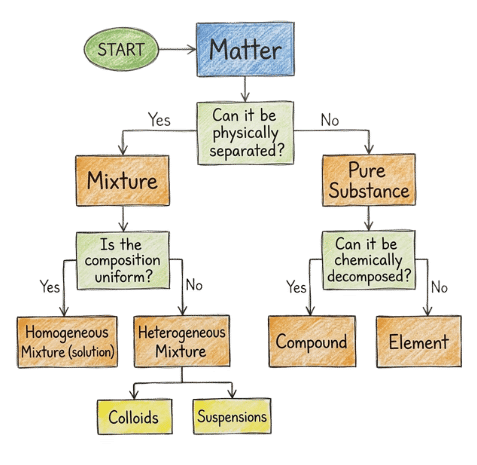 Classification of Matter | Understand & Explore Chemistry Today — CHEMDUNN
