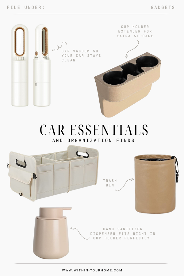 10 Must Have Essential Products and Organization Finds for Your Car