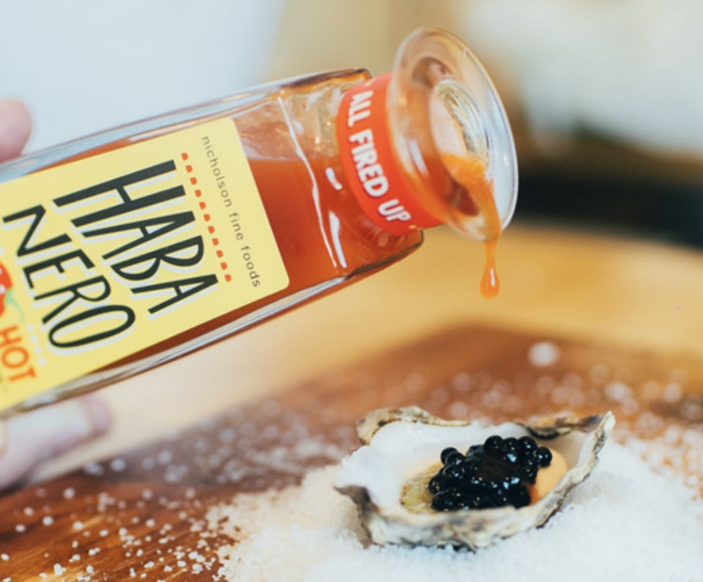 Oysters with Habanero Chilli Hot Drops — Nicholson Fine Foods