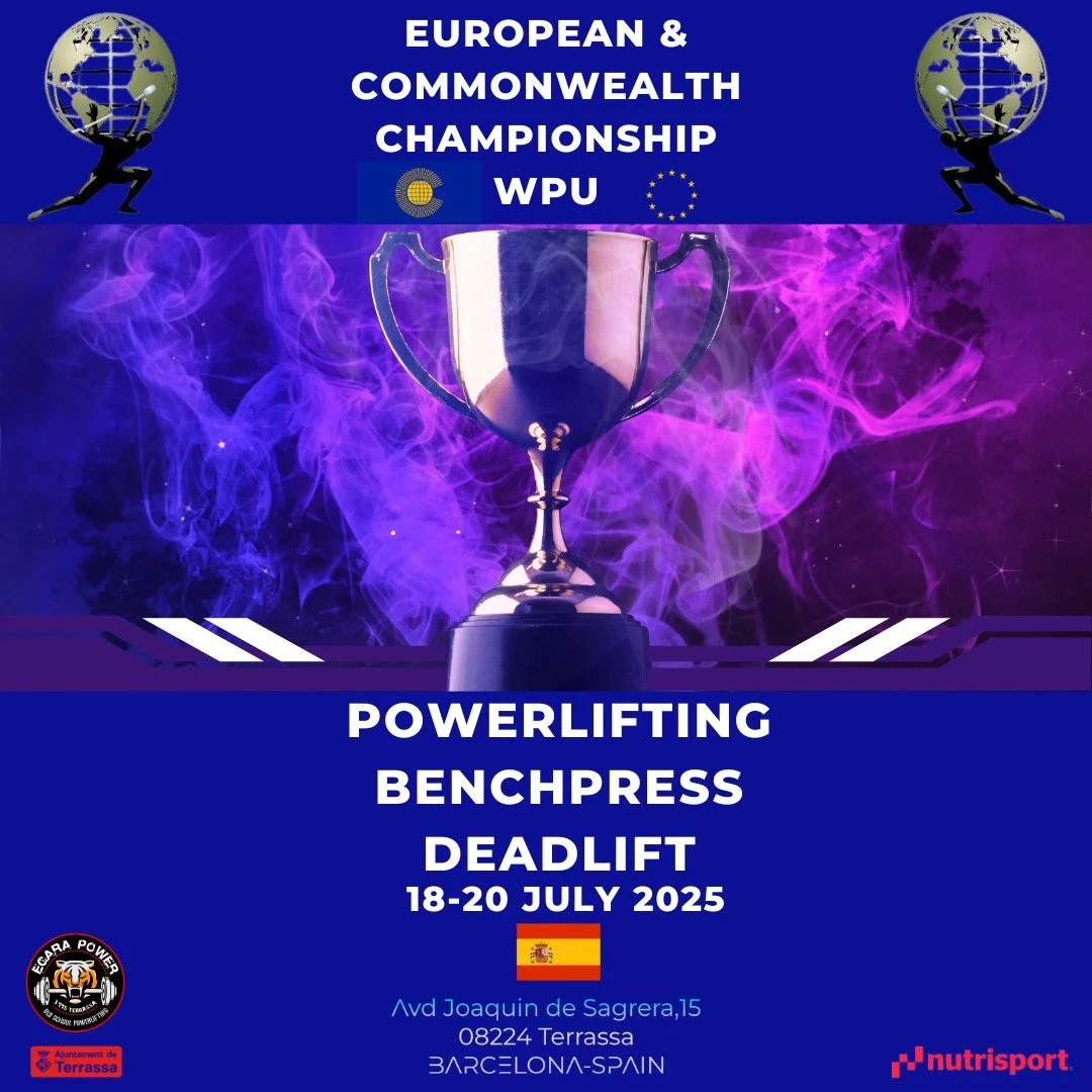 Events — British Powerlifting Federation & World Powerlifting Union