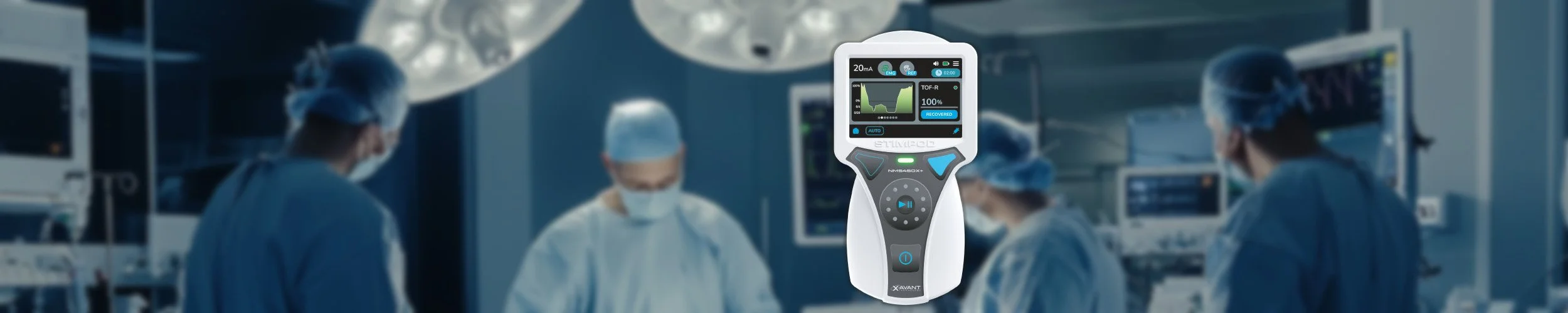 STIMPOD NMS450X+ | Handheld Neuromuscular Monitoring System — LP MED