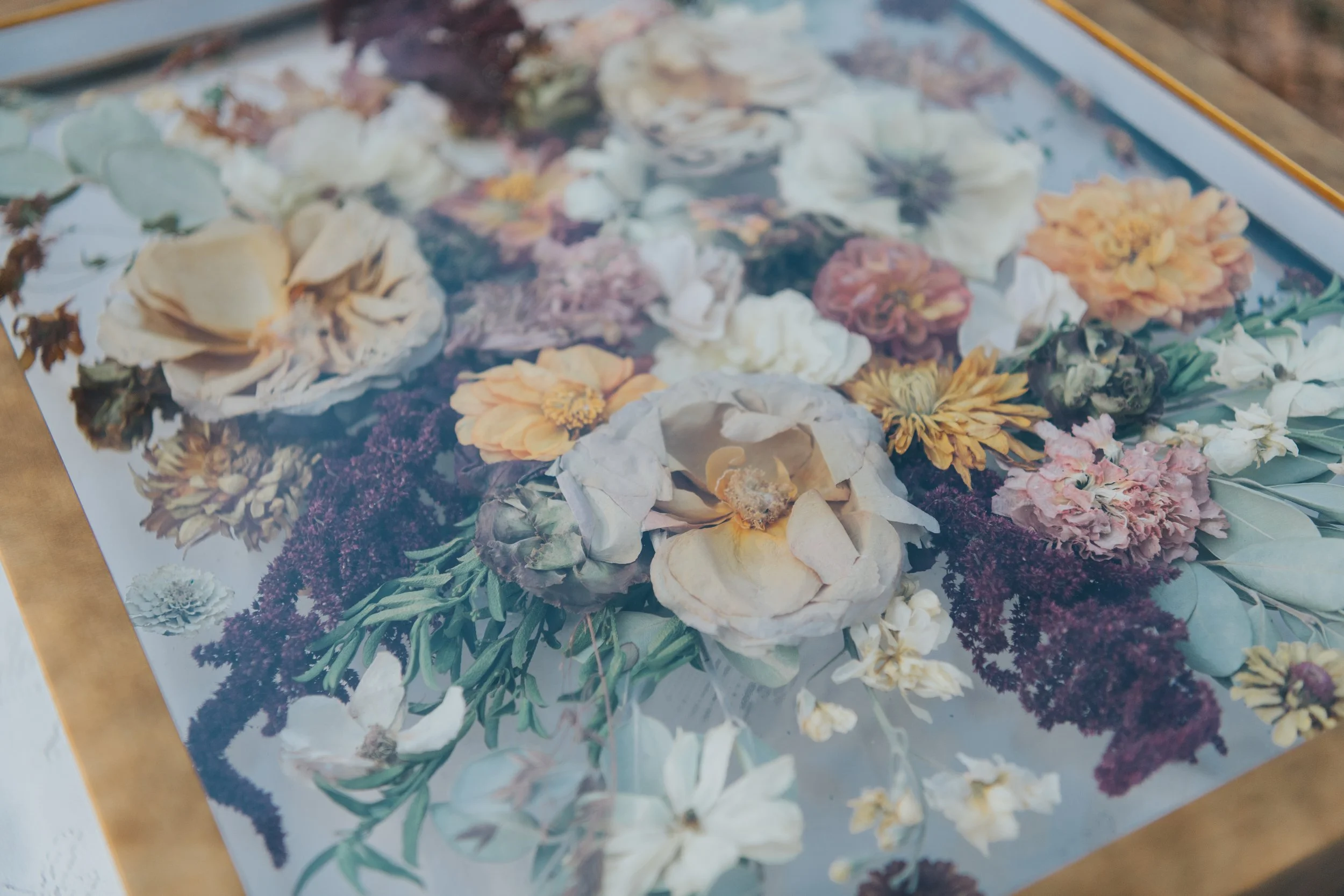 Golden Preserved - Asheville Flower Preservation