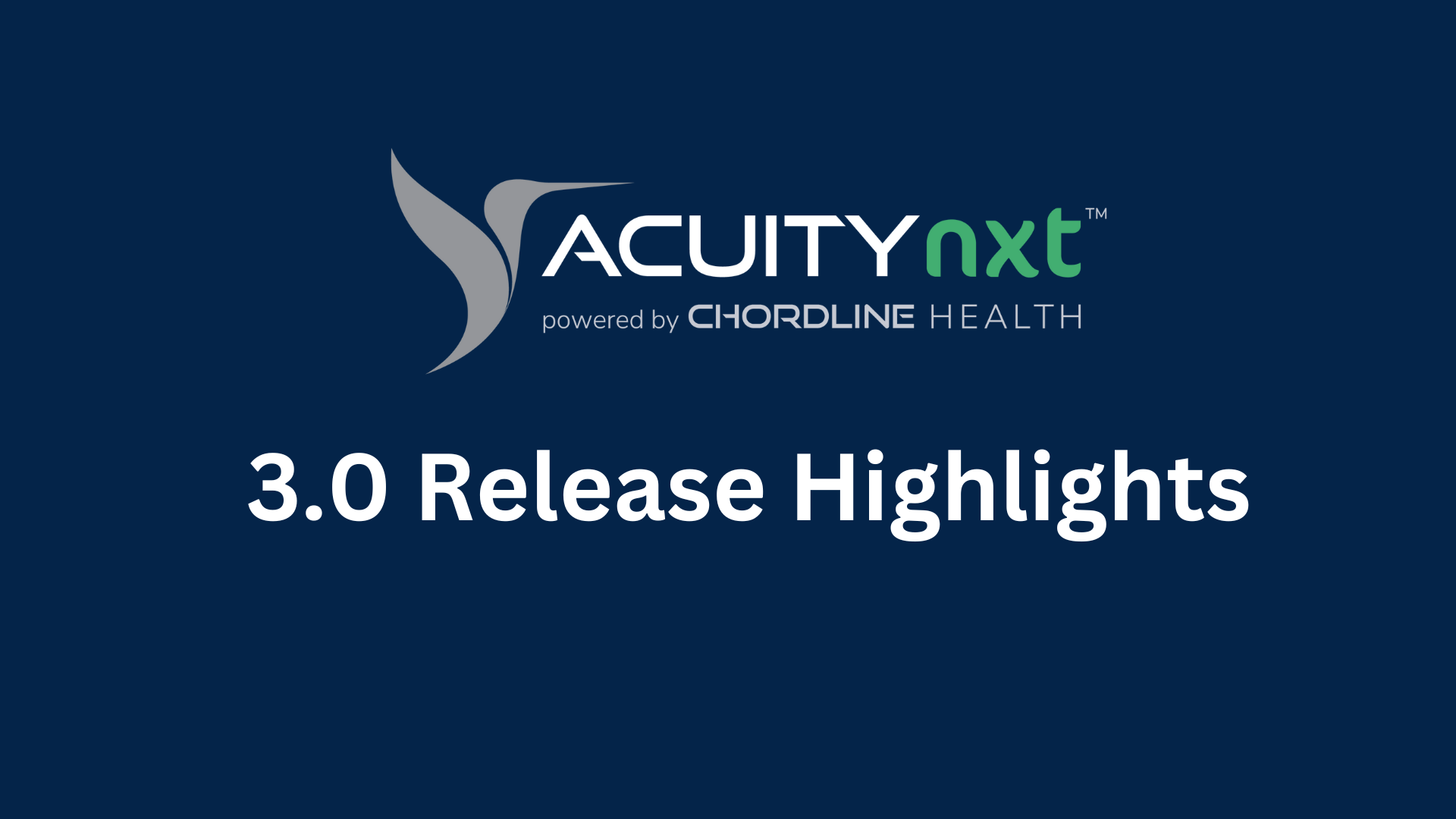 Resources: Product Sheets and White Papers — Chordline Health