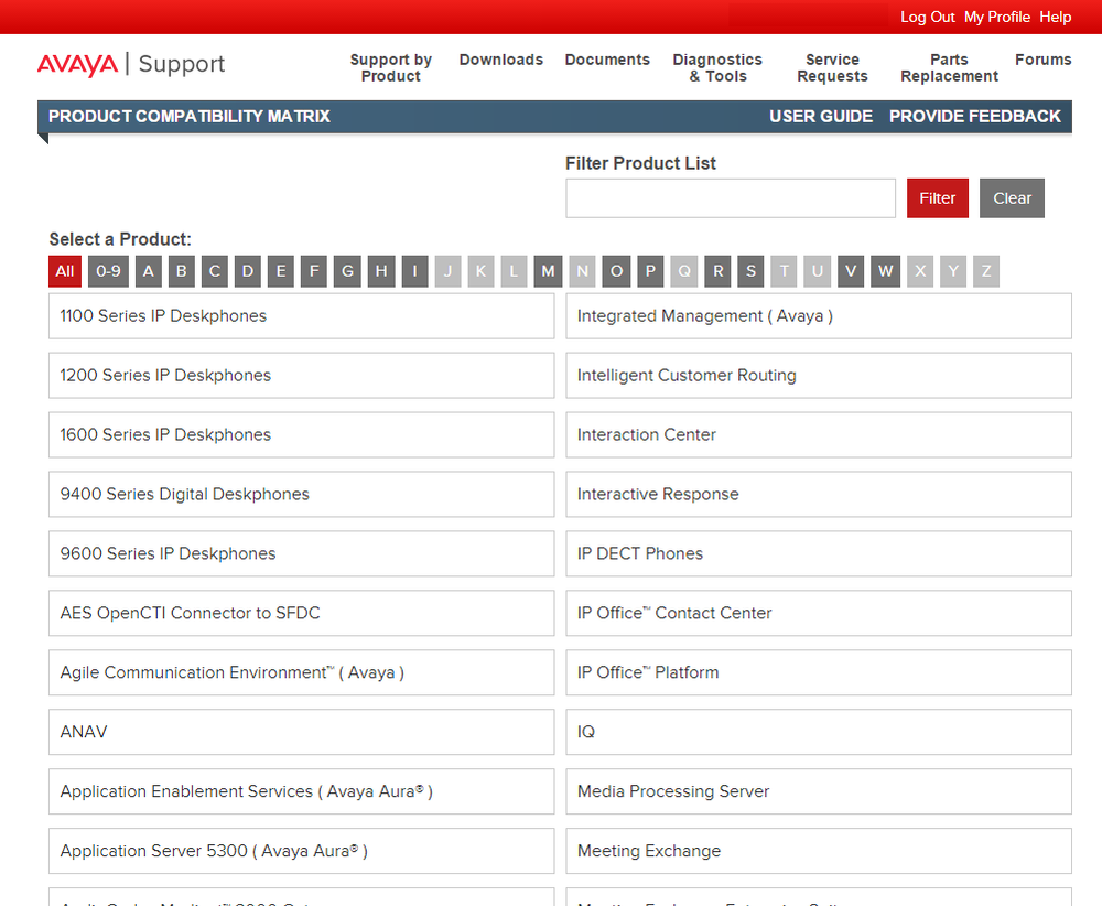 Avaya Compatibility Matrix – How to patch Avaya products — Russell ...
