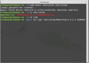 Installing VMware Tools from the Linux CLI — Russell Zachary Feeser