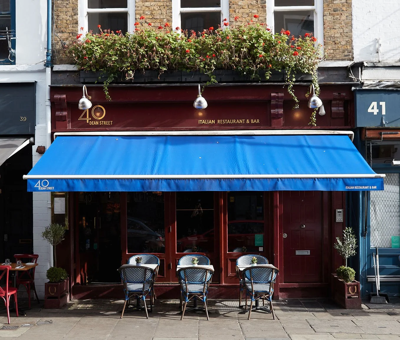 Contact 40 Dean Street | Best Italian Restaurant in Soho | Reservations ...