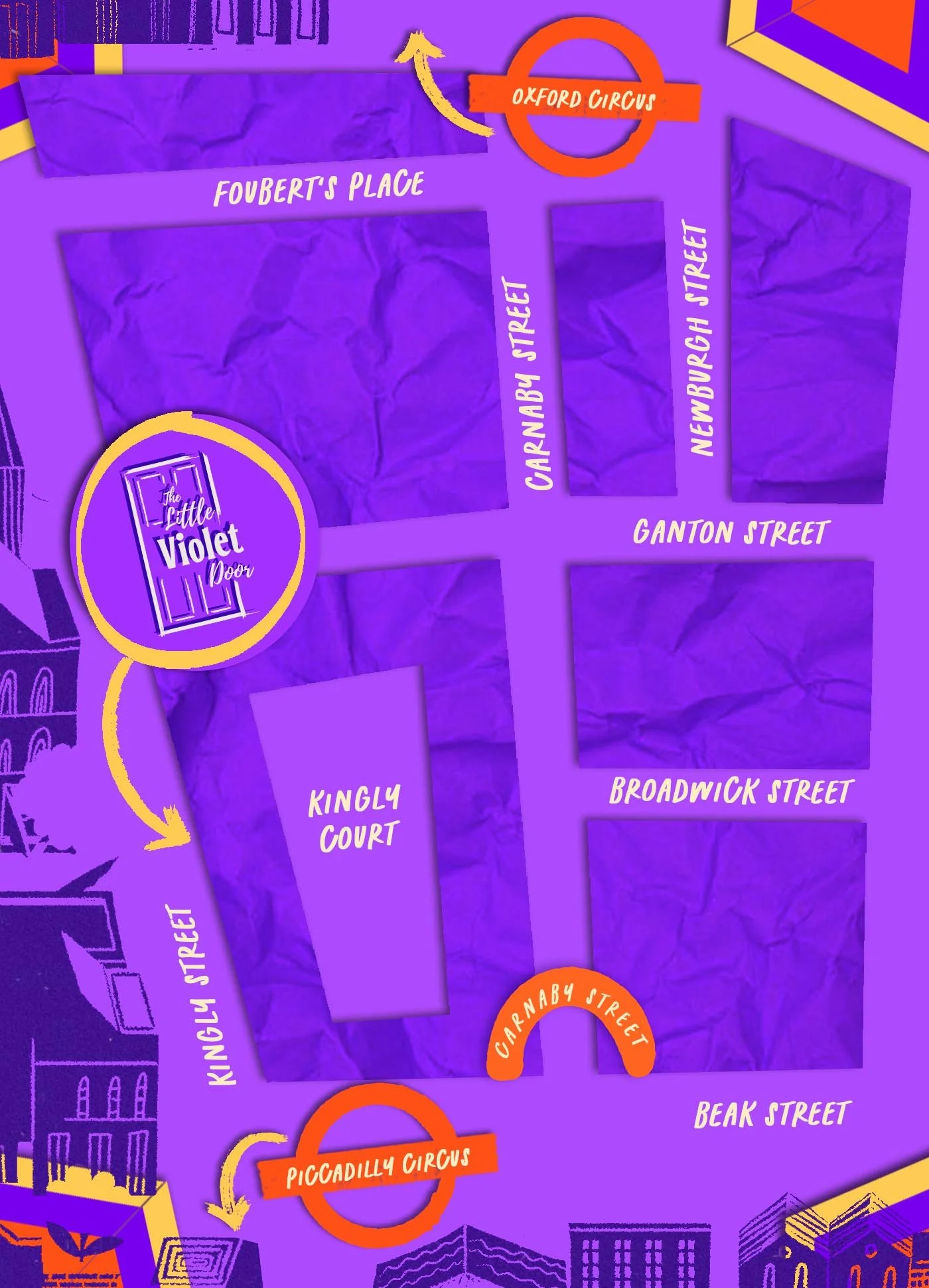 BOOK — The Little Violet Door