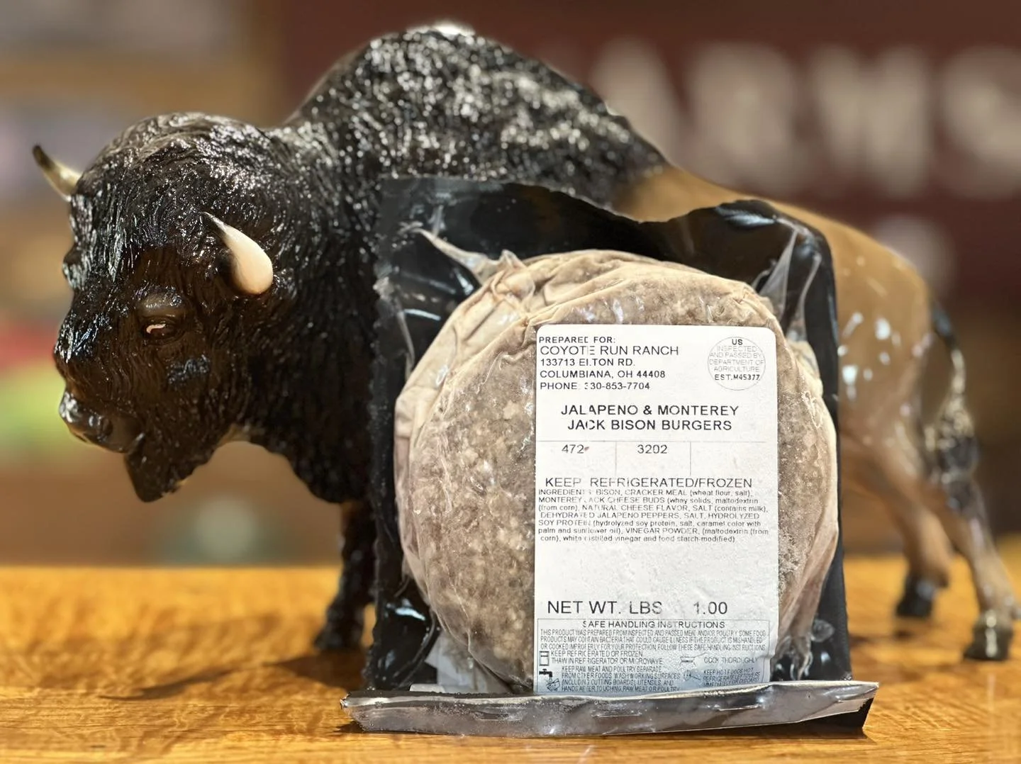 Products | USDA-Certified Bison Meat | Columbiana, OH — Coyote Run Ranch