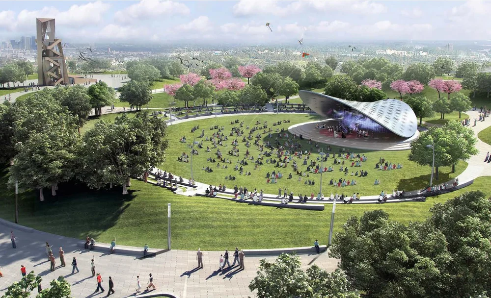 Tianjin Binhai Cultural Park Pavilions — Ojanen Chiou Architects