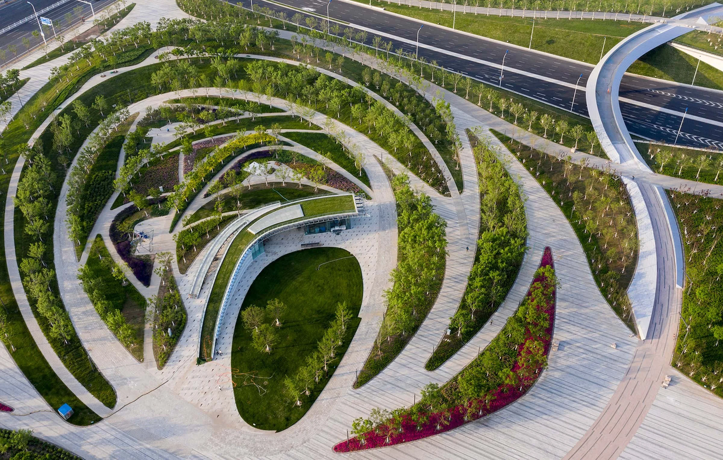 Tianjin Binhai Cultural Park Pavilions — Ojanen Chiou Architects