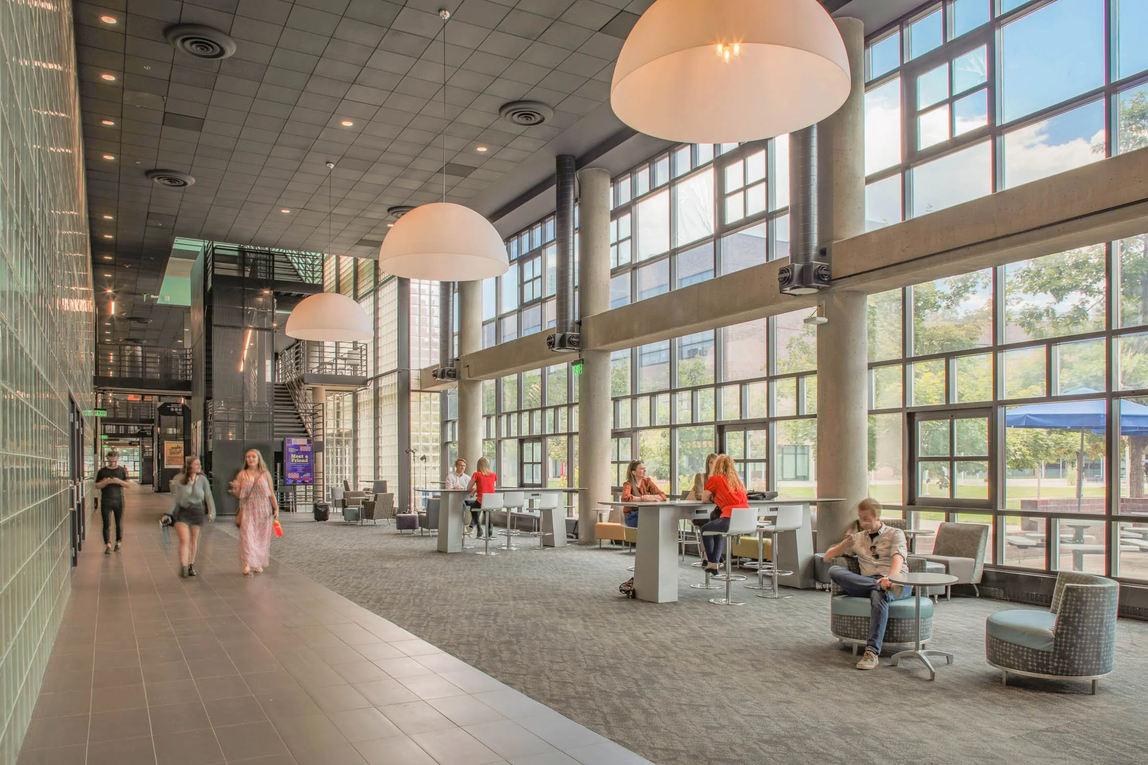 CU Denver North Classroom Atrium — AE Design: All Things Electrical