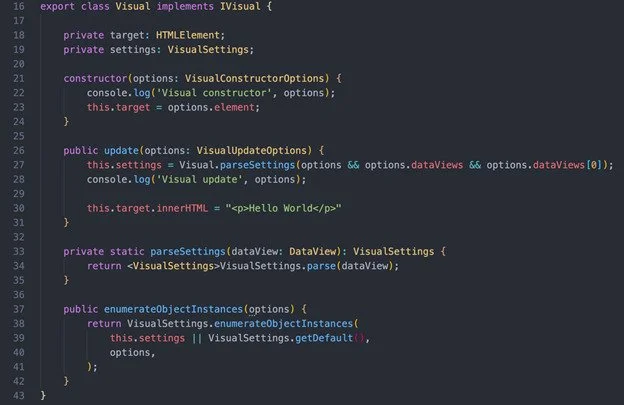 Introduction to PowerBI Custom Visual Development — Crest Data
