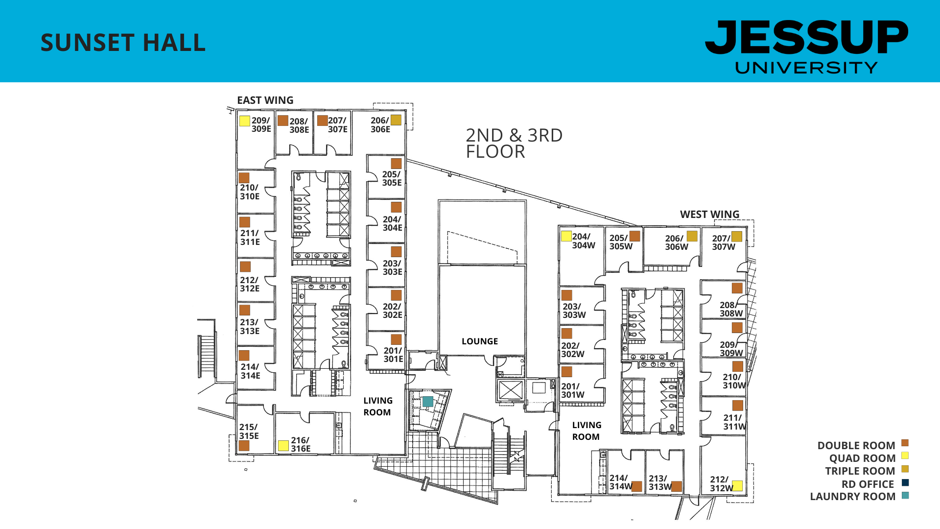 Sunset Hall | Discover Sunset Hall — Reserve Today — Jessup Student Life