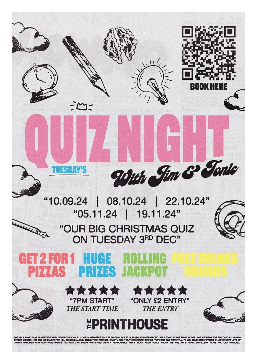 Discover East London's Best Quiz Night — Jim & Tonic East