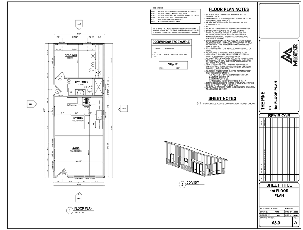 Plans | Mountain Modular