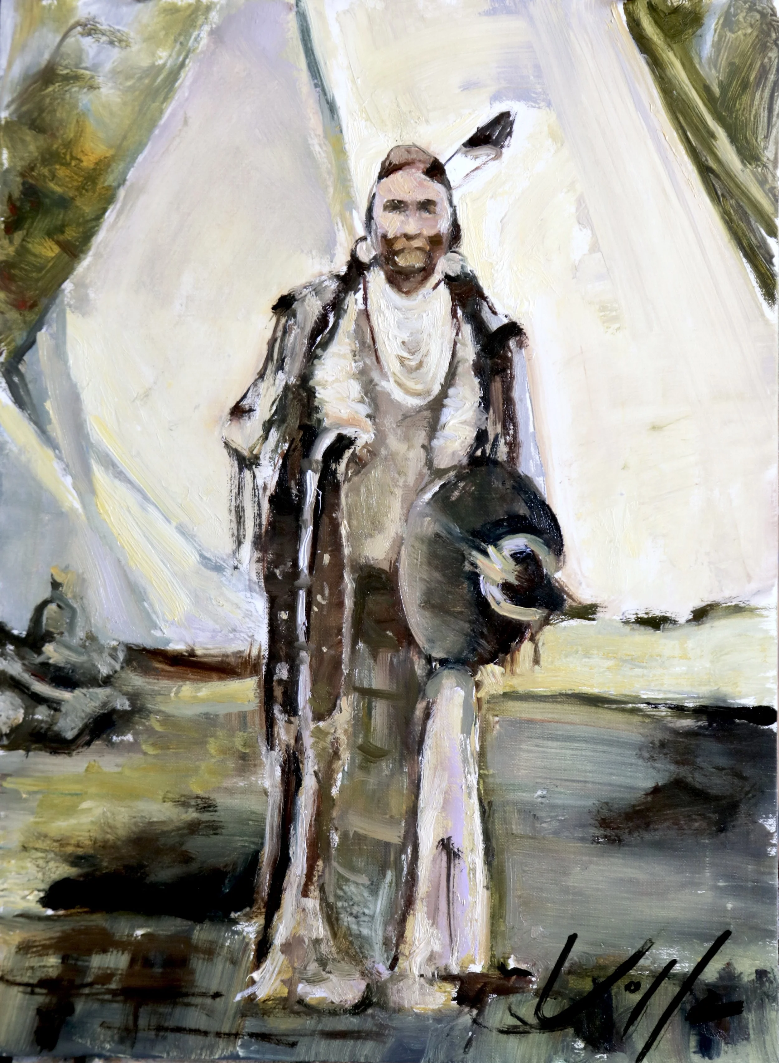 Chief Joseph, study: Available through Cassens FIne Art (link below ...