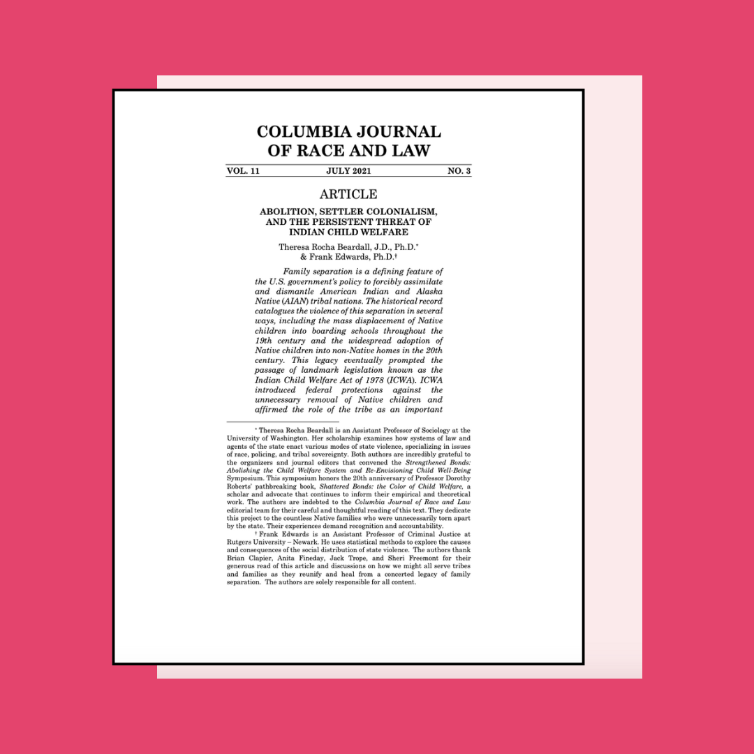 Abolition, Settler Colonialism, and the Persistent Threat of Indian ...
