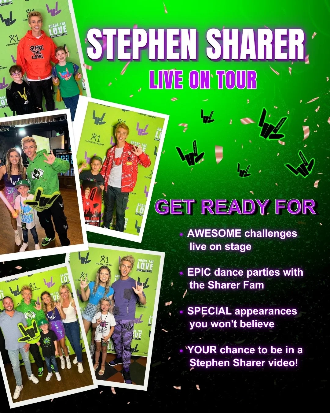 Stephen Sharer — SHARE THE LOVE
