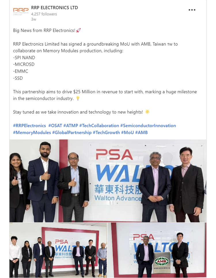 RRP | Leading-edge Semiconductor Company