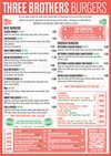 Food Menu | Discover Delicious Burgers – Order Today — THREE BROTHERS ...