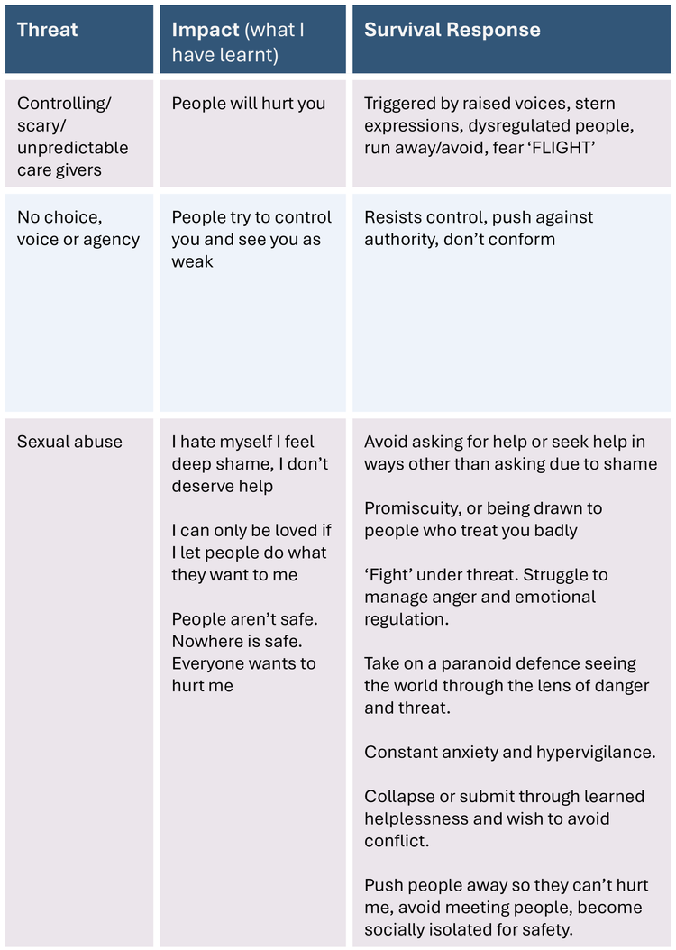 Trauma Informed and Trauma Responsive Care — Imroc