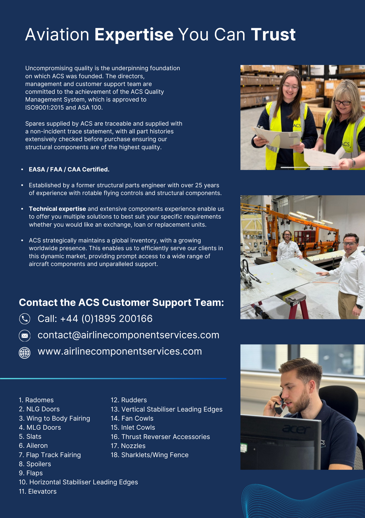 About — Airline Component Services