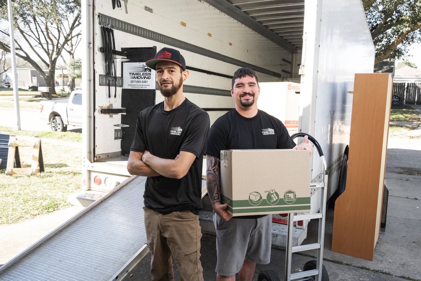 Loading/Unloading Services in Katy, TX — Timeless Moving