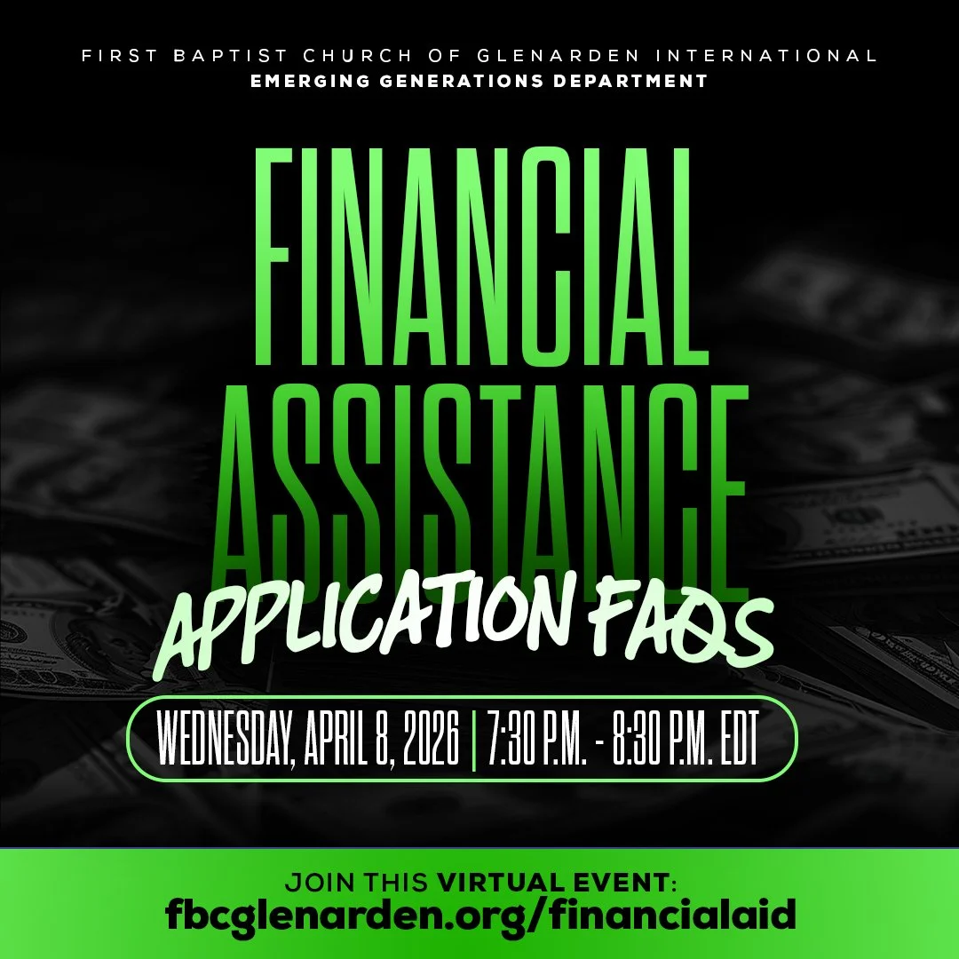 FBCG Events | Join Our Community Today — First Baptist Church of Glenarden