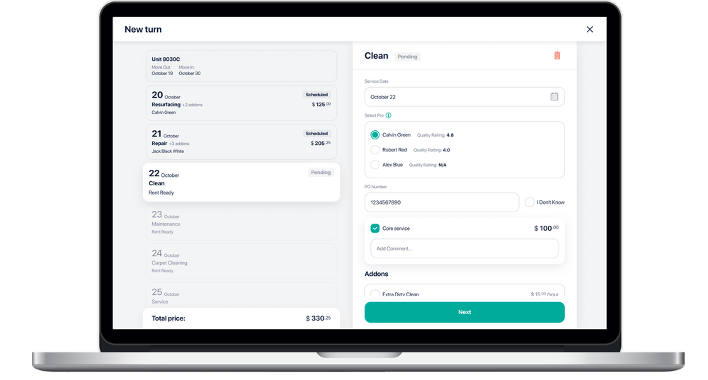 Rent Ready - Software Powered Unit Turn Service