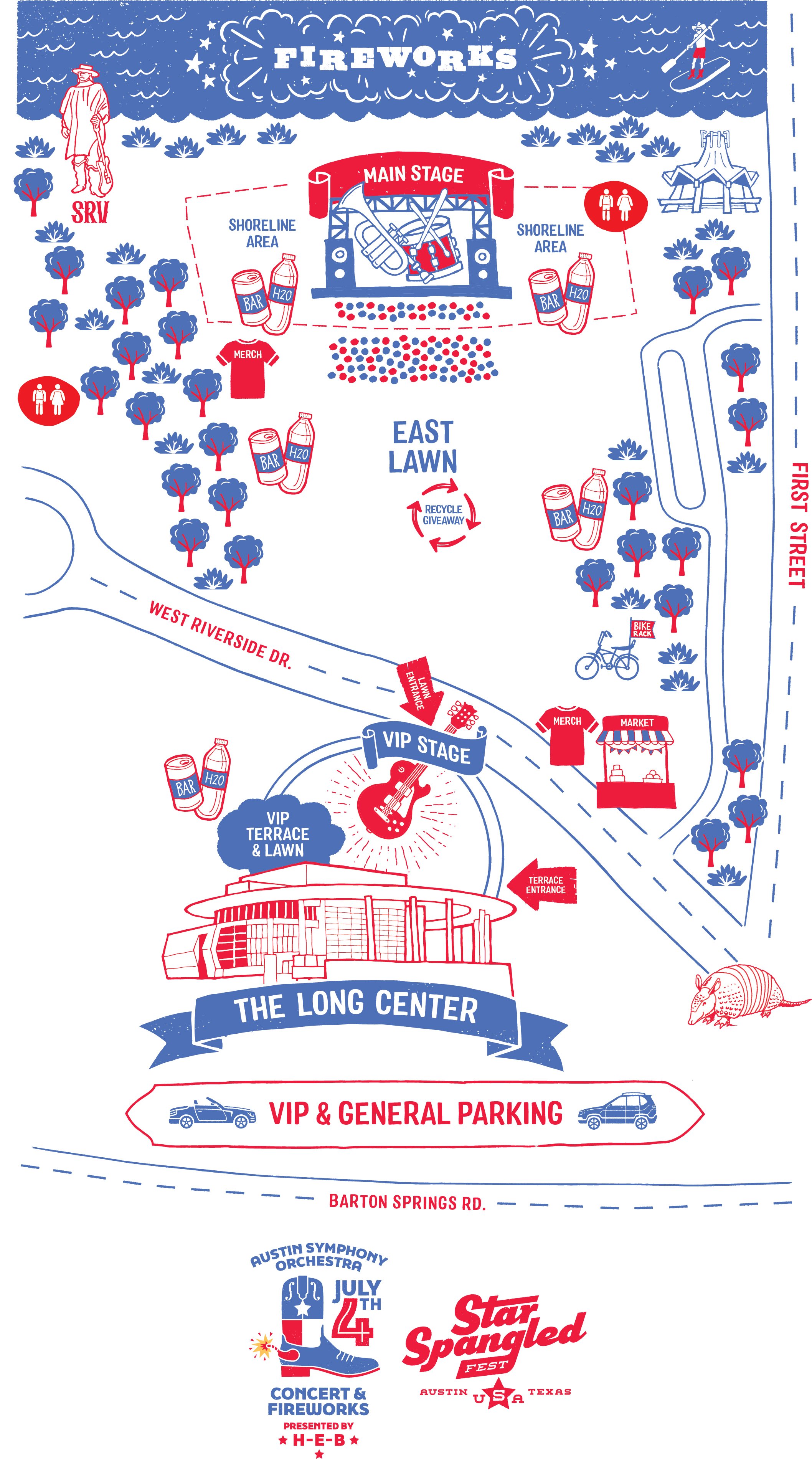 Event Map — Star Spangled Fest