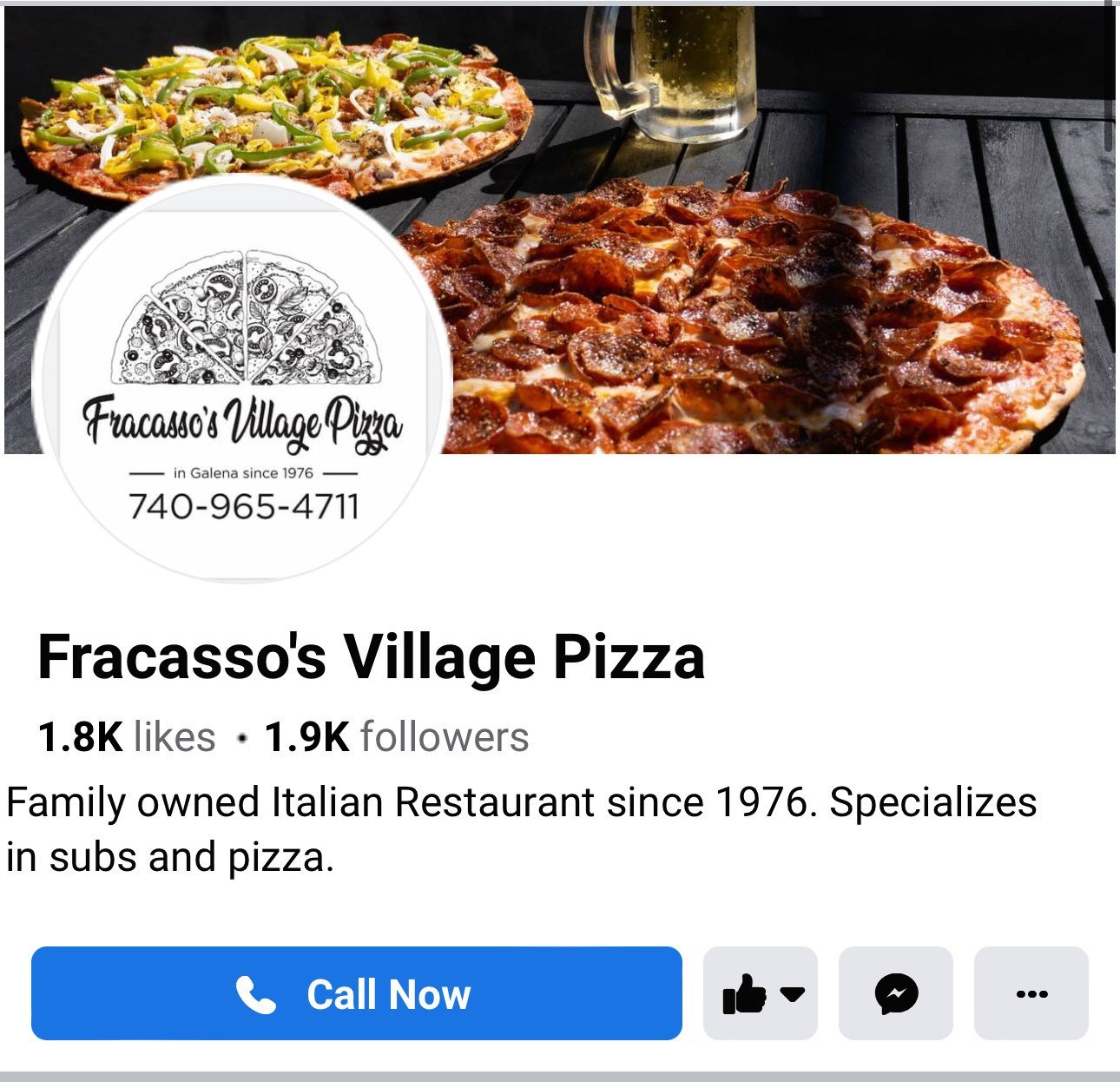 Fracasso's Village Pizza