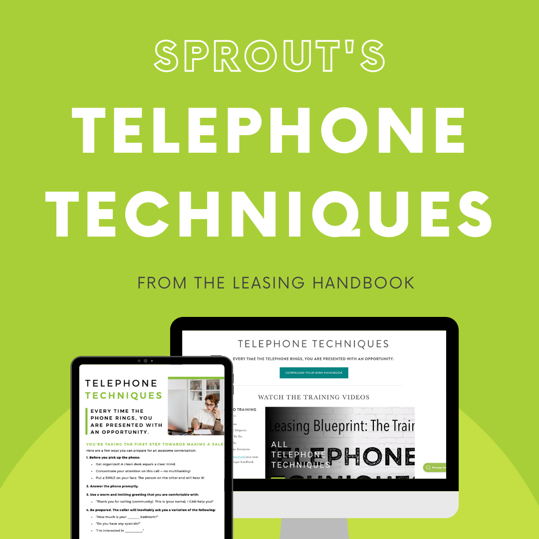 Telephone Techniques — Sprout Marketing