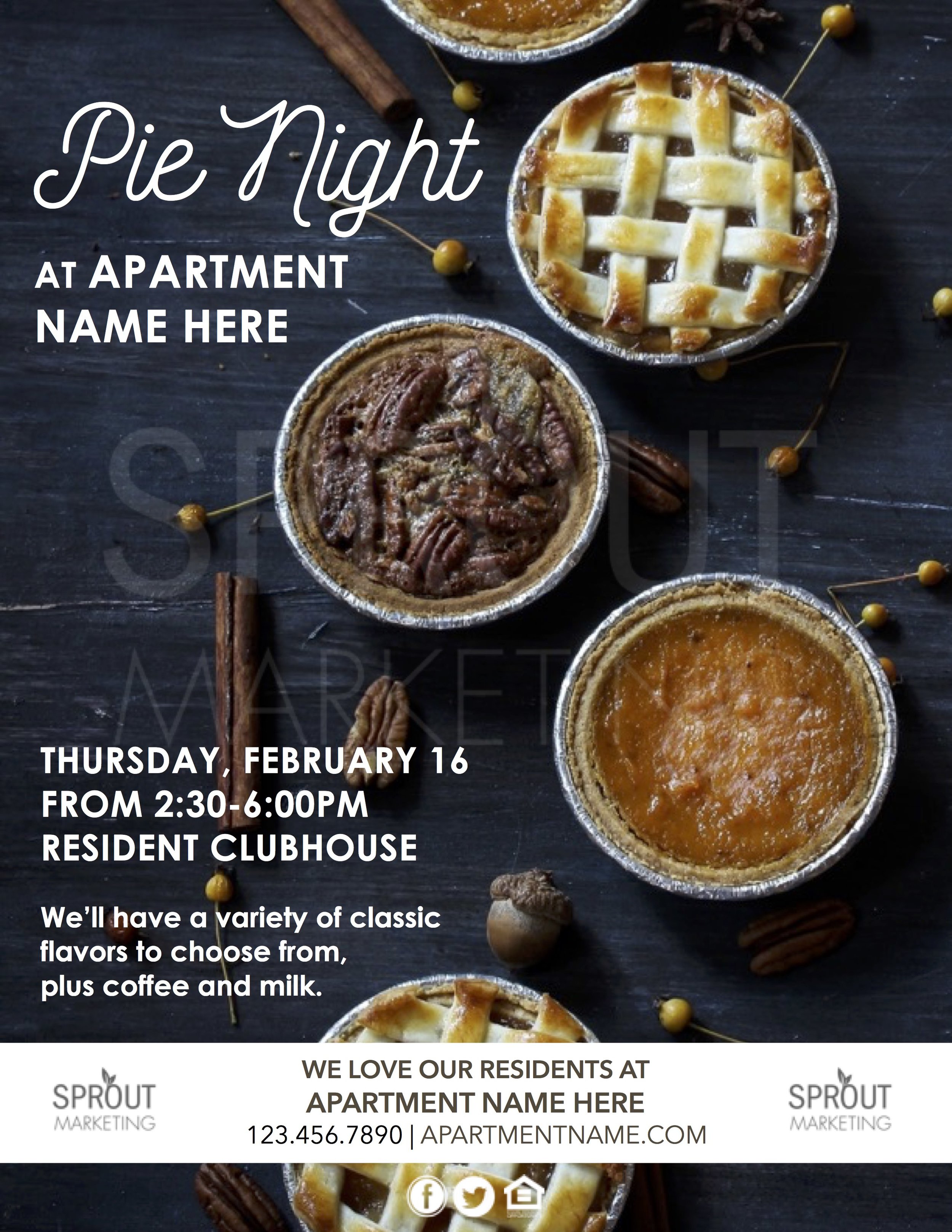 Popcorn & Pie January Marketing Ideas — Sprout Marketing