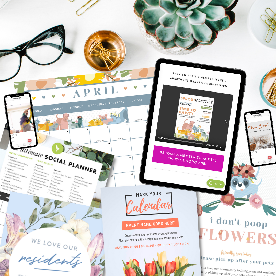 Top Apartment Events for Spring 2024 — Sprout Marketing
