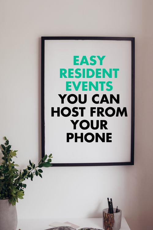 30 Ideas for Resident Events: Grab-N-Go & Virtual — Sprout Marketing
