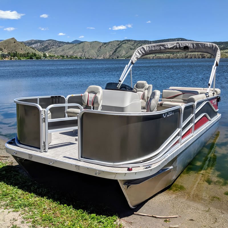 Hauser Lake Pontoons — Helena Boat Rental
