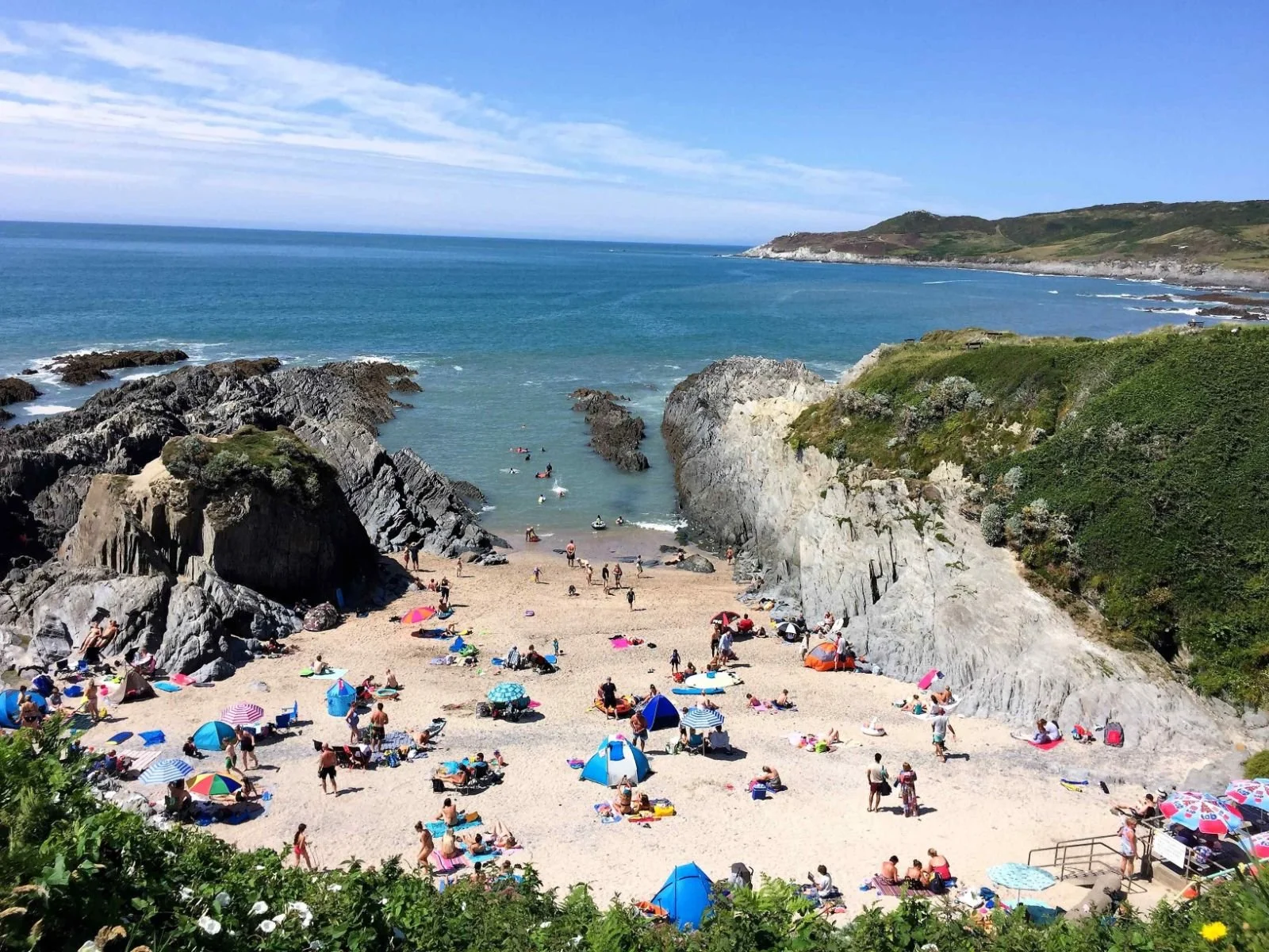 Combesgate Beach - Watersmeet Hotel