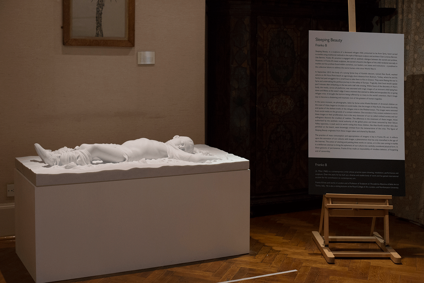 Sleeping Beauty exhibition — Franko B