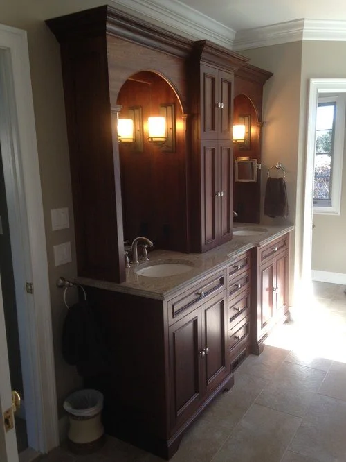 Arched Bathroom Vanity — Millwork Shop LLC
