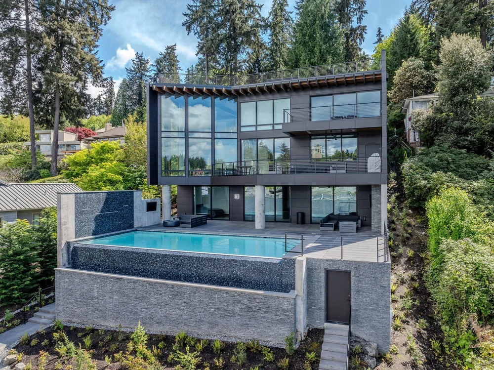 Point House | Luxury Custom Pool in Seattle — Krisco Pools and Spas
