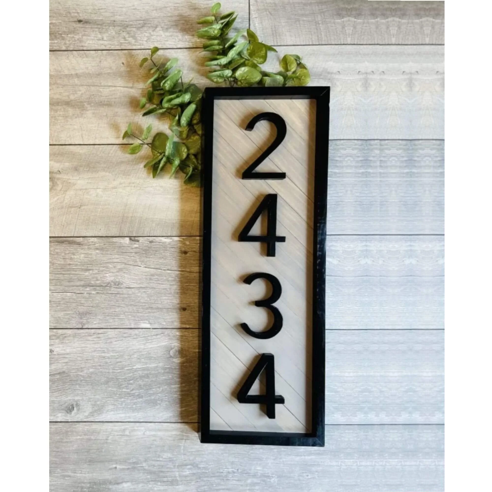 Custom Address Signs & Plaques in Dallas, TX — JKC Woodwork